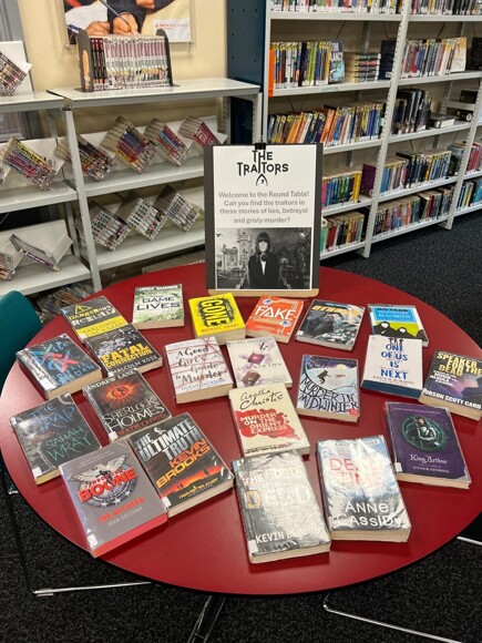 'Traitors' Round Table of Library Books - News & Highlights - Harris ...