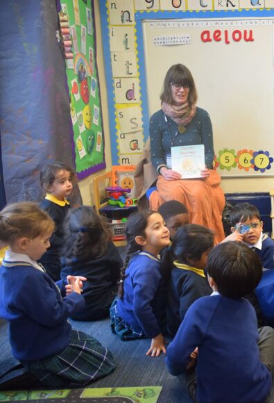 EYFS Author Visit - News - Normanhurst School
